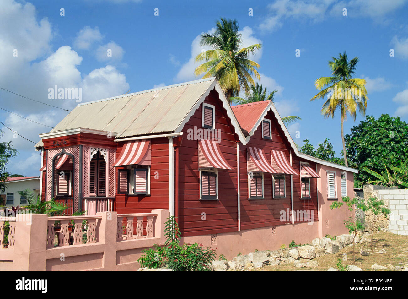 Traditional chattel house barbados hi-res stock photography and images ...