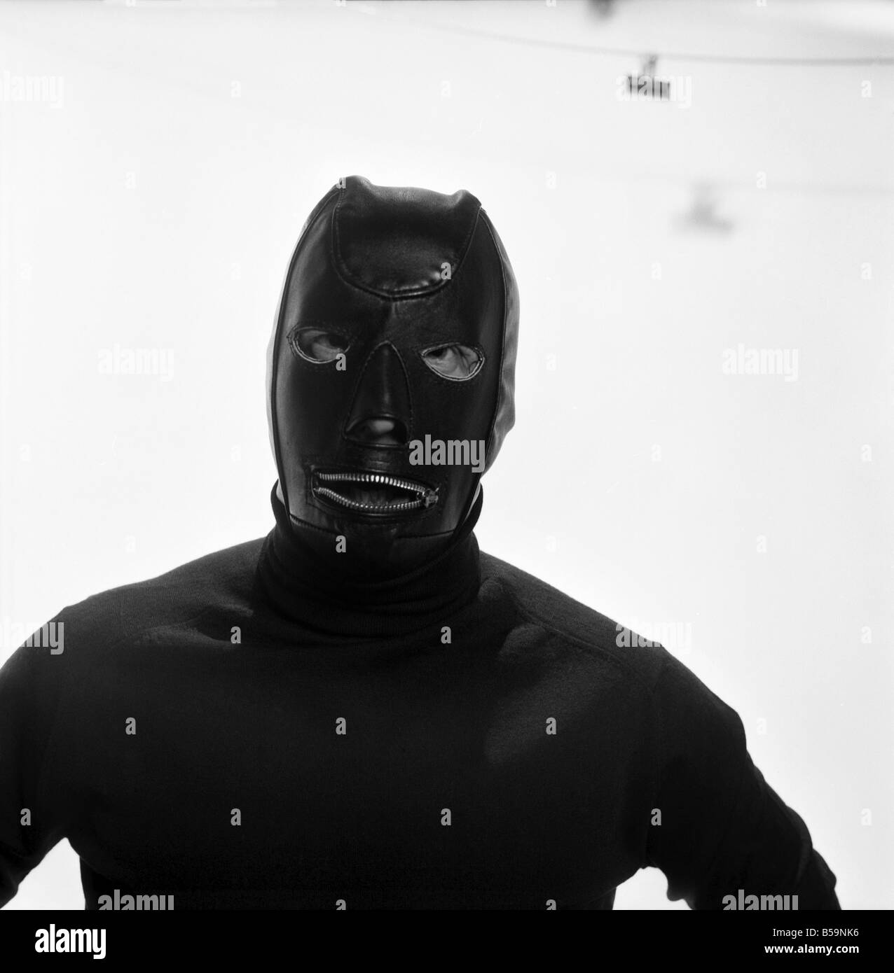 Crime Mask Black and White Stock Photos & Images - Alamy