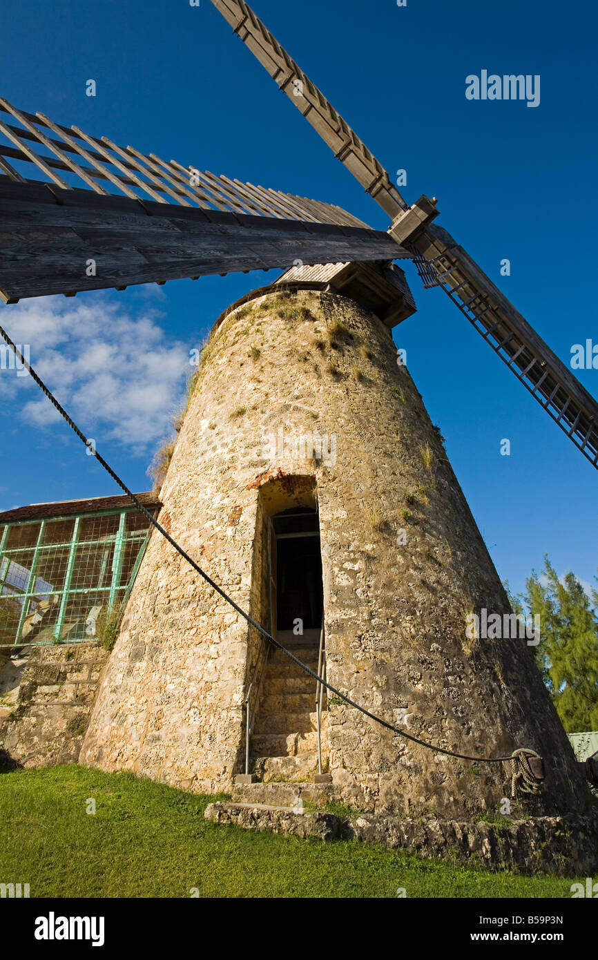 Morgan Lewis Sugar Mill, Scotland District, Barbados, West Indies ...