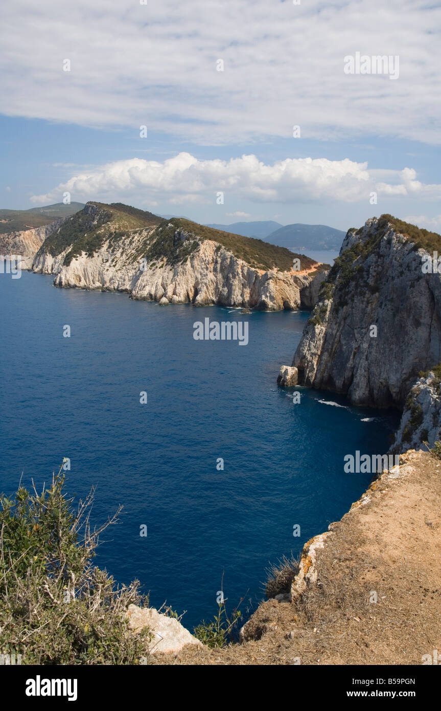 Amazing cliffs at Cape Lefkatas, Lefkada (Lefkas), Ionian Islands ...