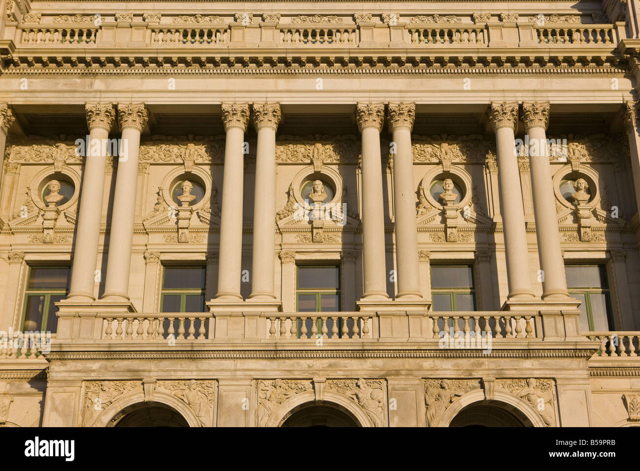 WASHINGTON DC USA Library of Congress Thomas Jefferson Building Stock ...