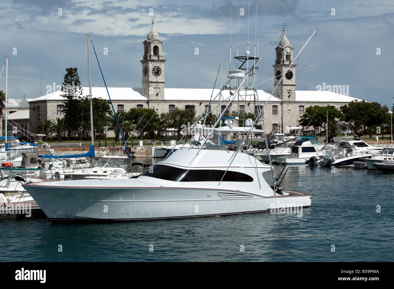 Approaching the North Basin of Dockyard Wharf at the Royal Naval ...