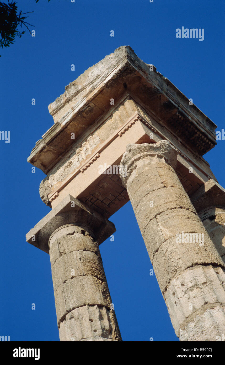 Monte smith acropolis of rhodes hi-res stock photography and images - Alamy