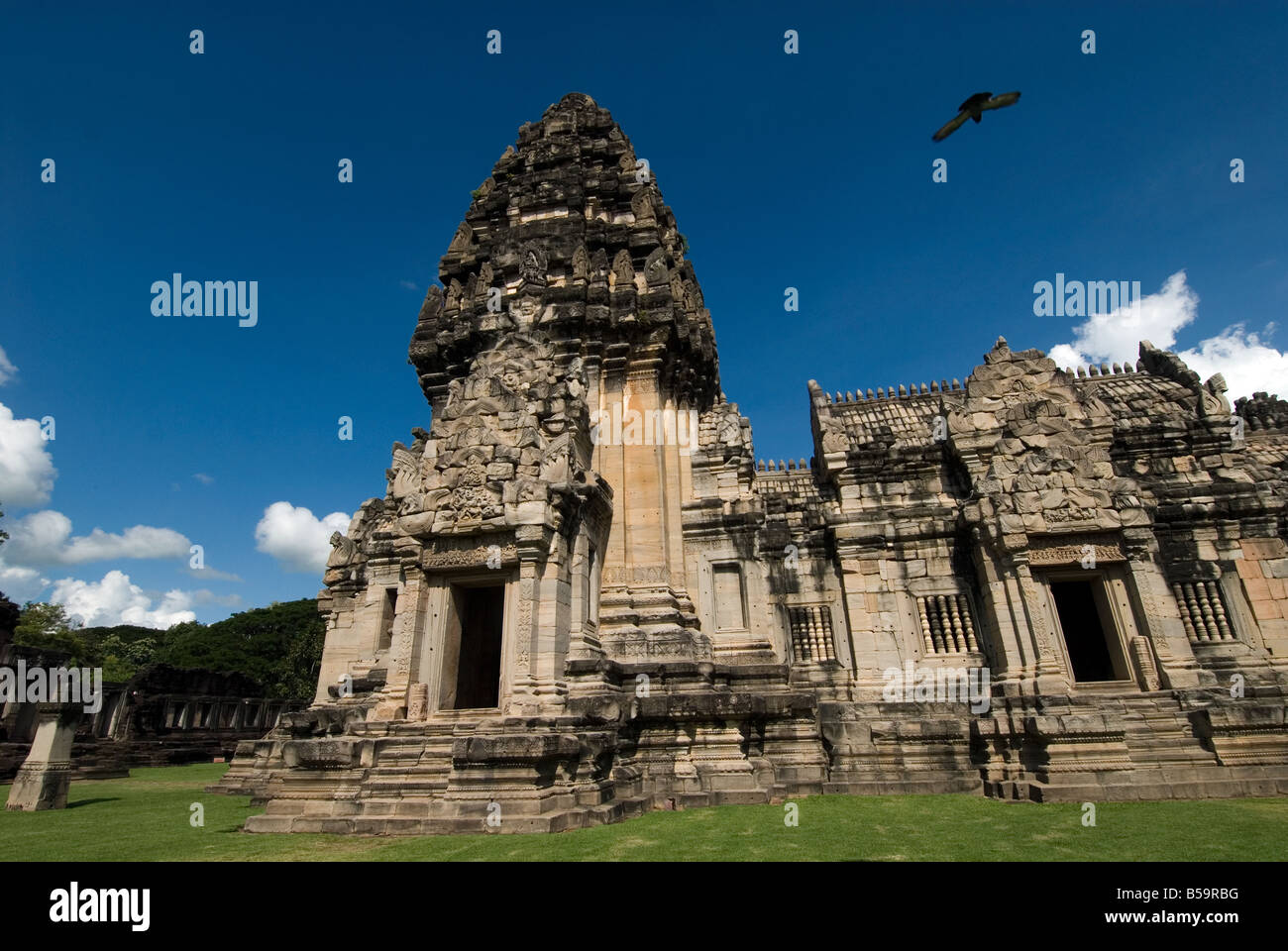 Phimai Angkorian period Khmer temple. Khorat Thailand Stock Photo - Alamy