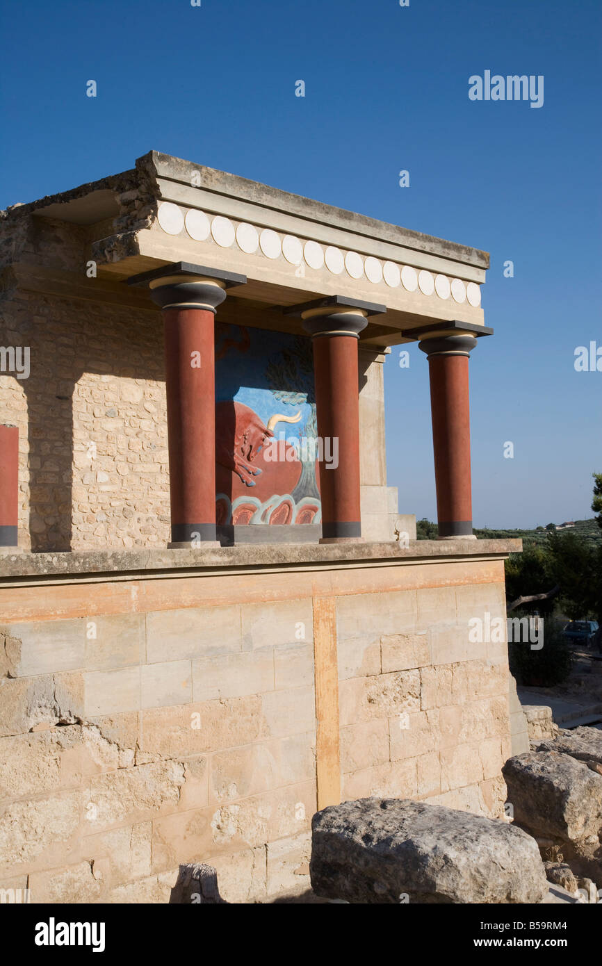 Knossos, Crete, Greek Islands, Greece, Europe Stock Photo - Alamy