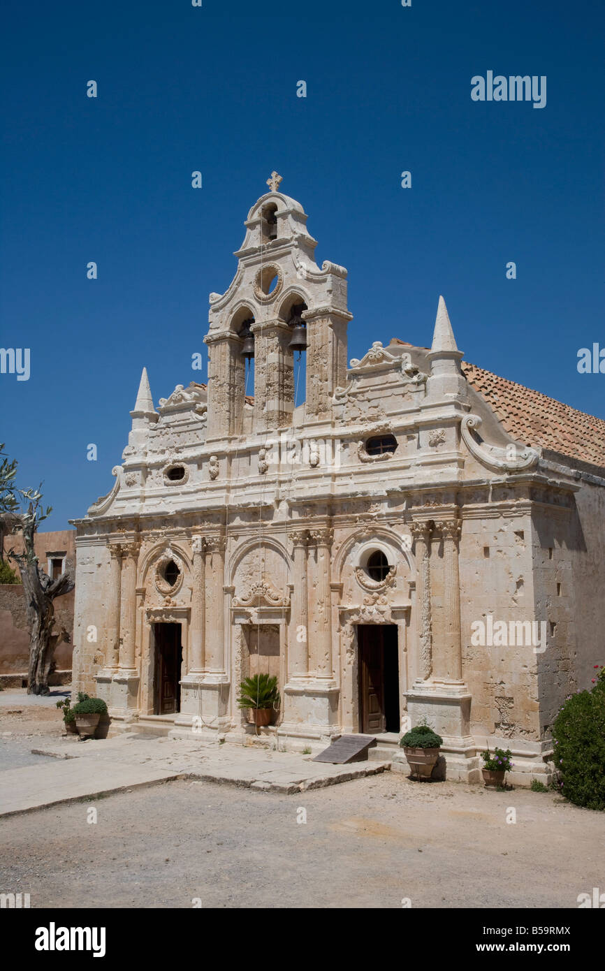 Arkadi Monastery, Crete, Greek Islands, Greece, Europe Stock Photo - Alamy