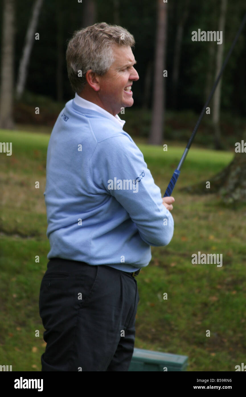 Colin Montgomerie Scottish professional golfer Stock Photo - Alamy