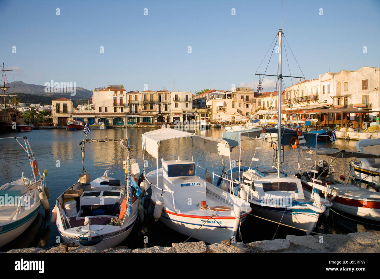 Rethymnon, Crete, Greek Islands, Greece, Europe Stock Photo - Alamy
