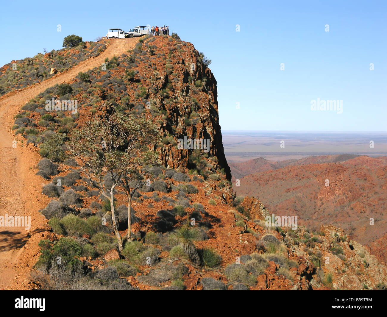 sillers lookout gammon ranges south australia Stock Photo - Alamy