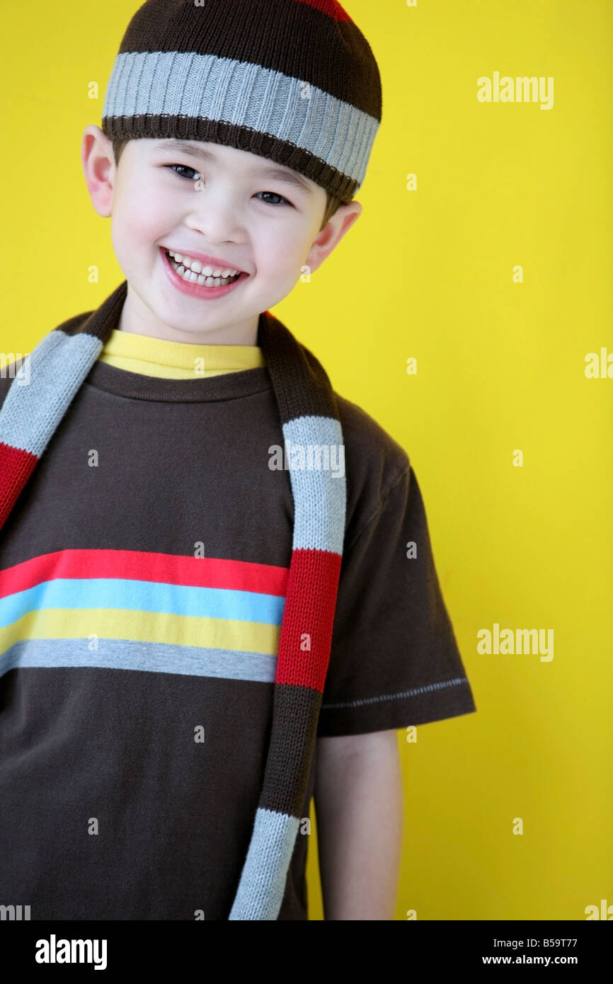 Portrait of young boy Stock Photo - Alamy