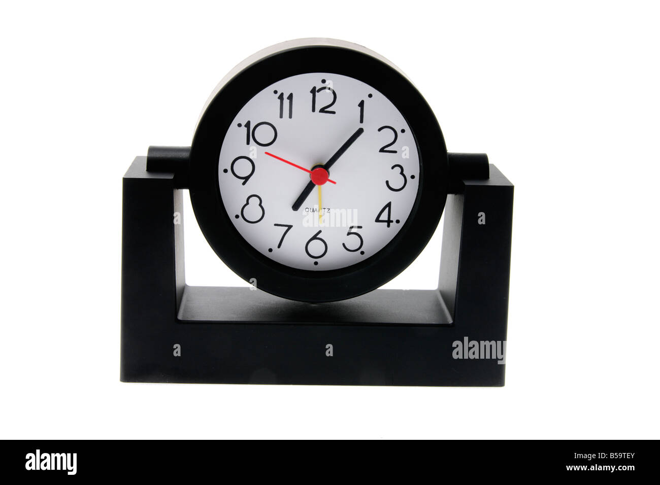 Desk clock cut out hi-res stock photography and images - Alamy