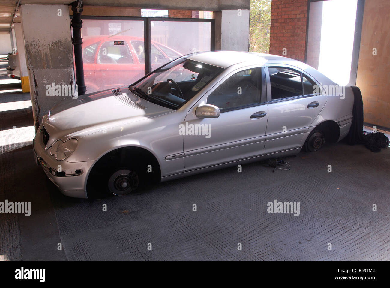 Stolen car and stripped hi-res stock photography and images - Alamy