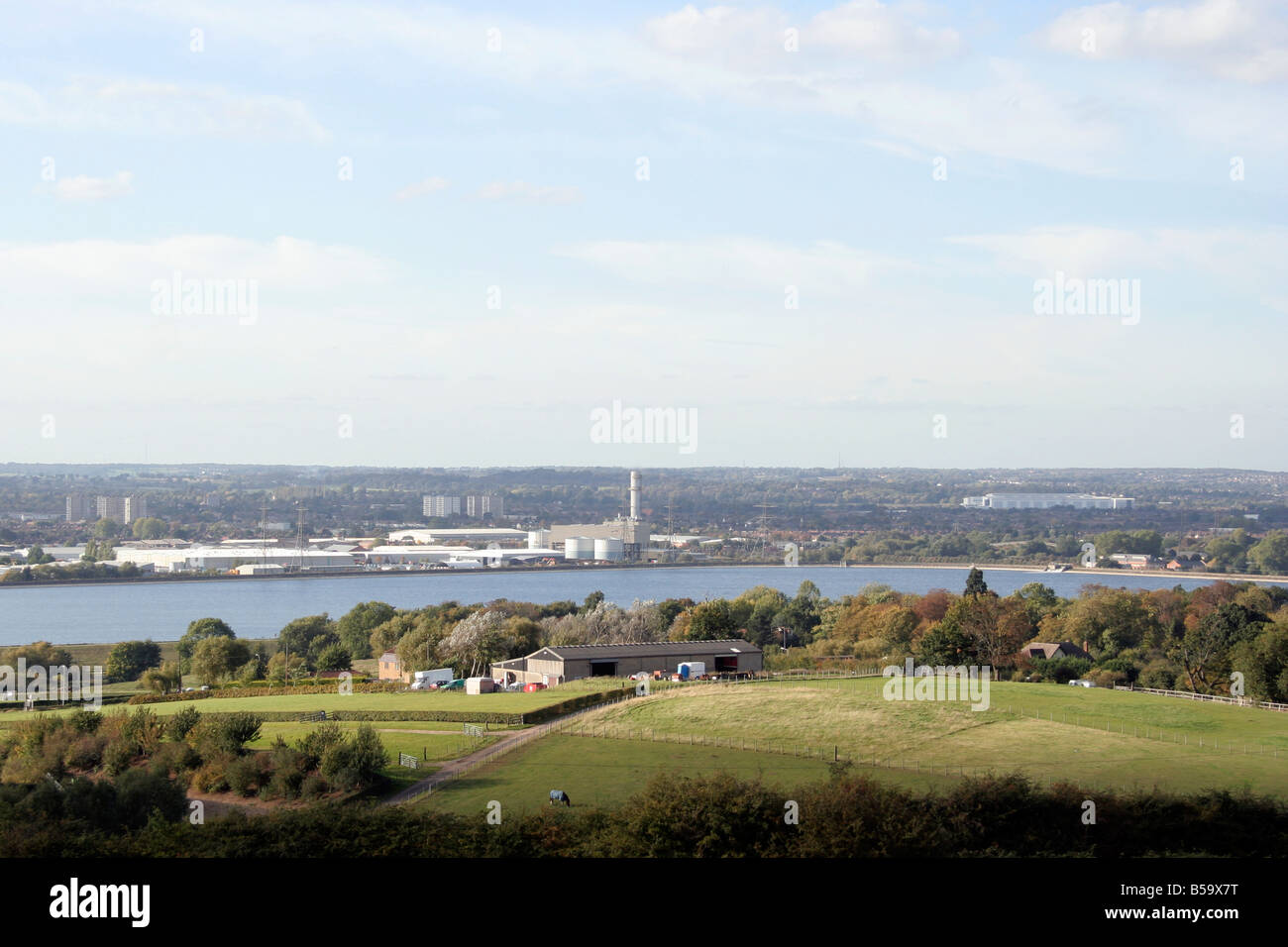 King George's Reservoir Stock Photo - Alamy
