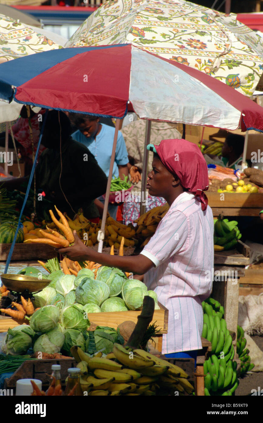 Saturday market St George s Grenada Windward Islands West Indies ...