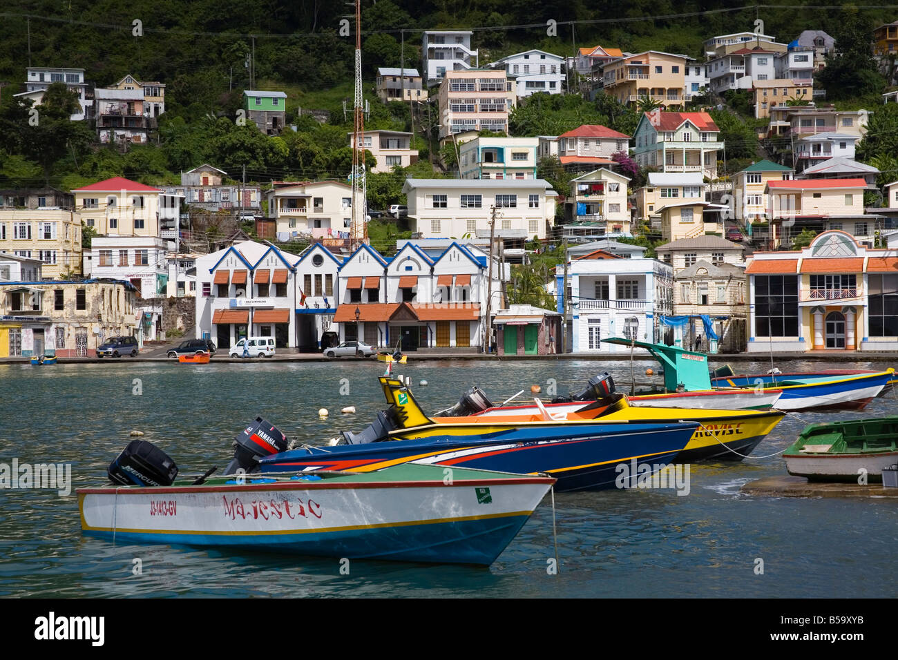 Carenage Harbour, St. George's, Grenada, Windward Islands, Lesser ...