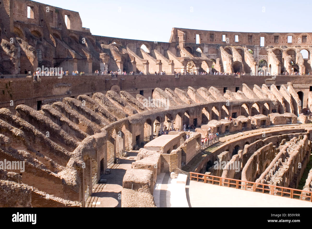 Italy Older amphitheater Coliseum in Rome Stock Photo - Alamy