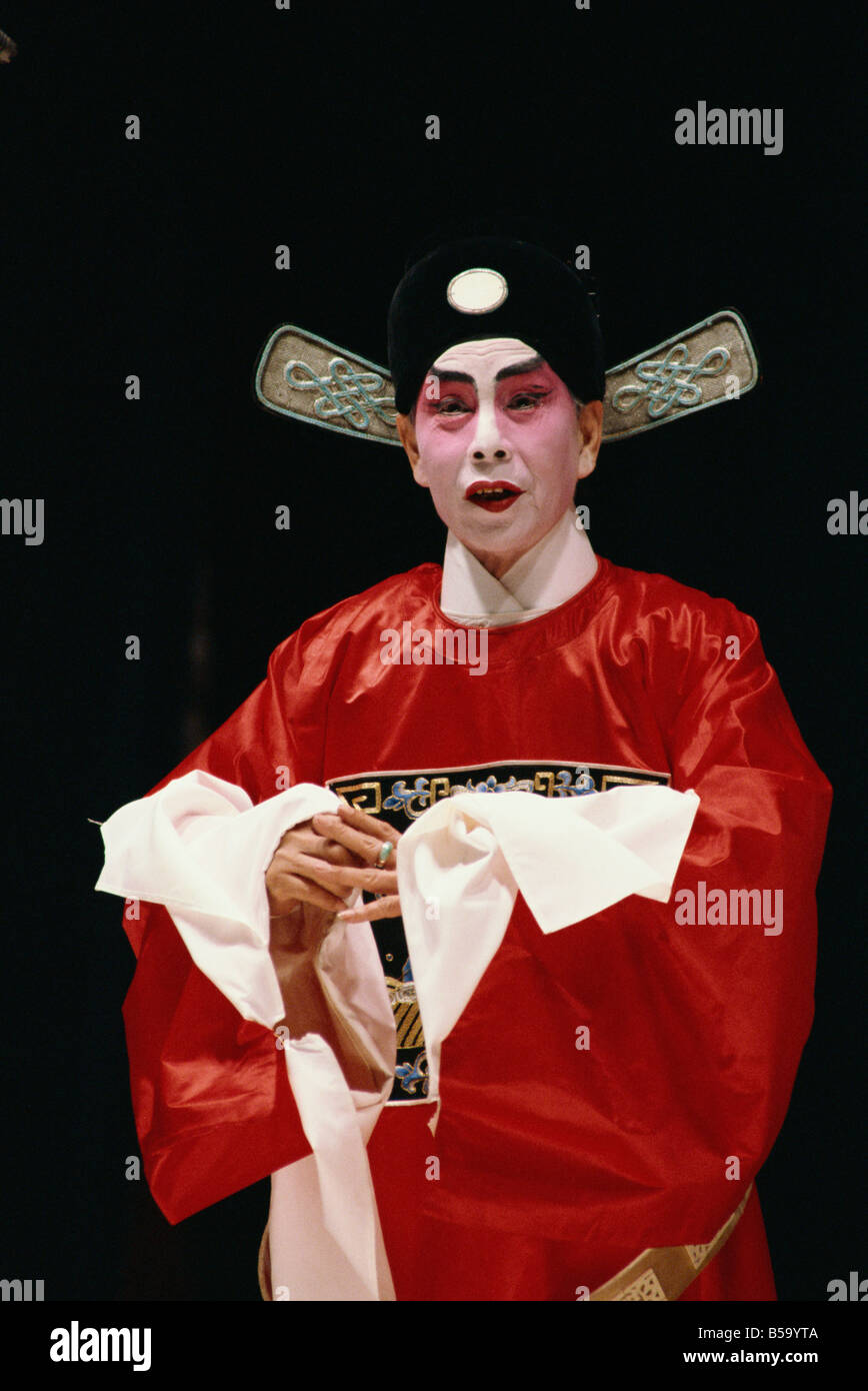Chinese stage opera Cheung Chau Island Hong Kong China Asia Stock Photo ...