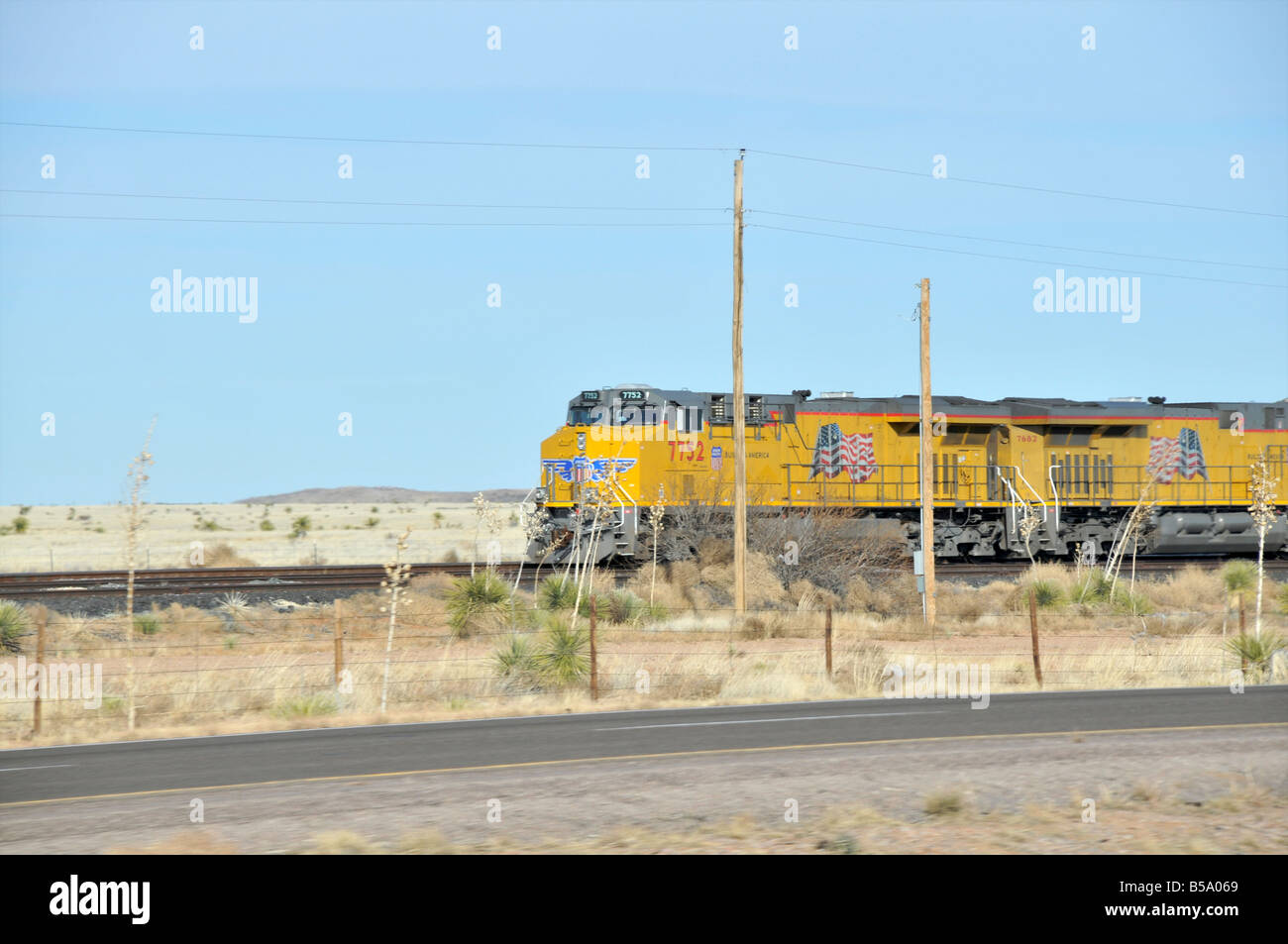 American south west arizona deming florence az ghost towns hi-res stock ...
