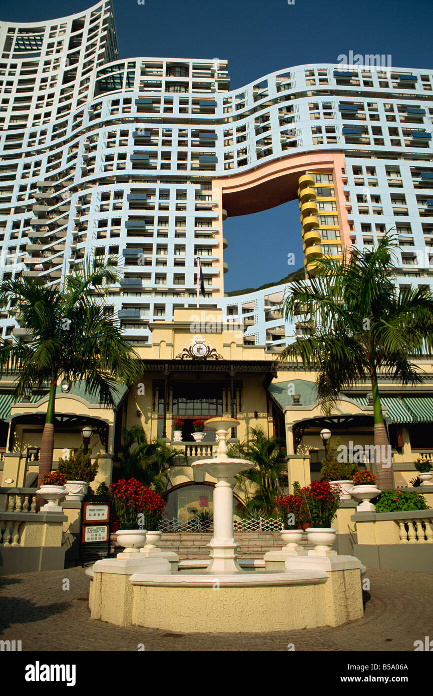 The Repulse Bay luxury apartments noted for their unusual architecture ...