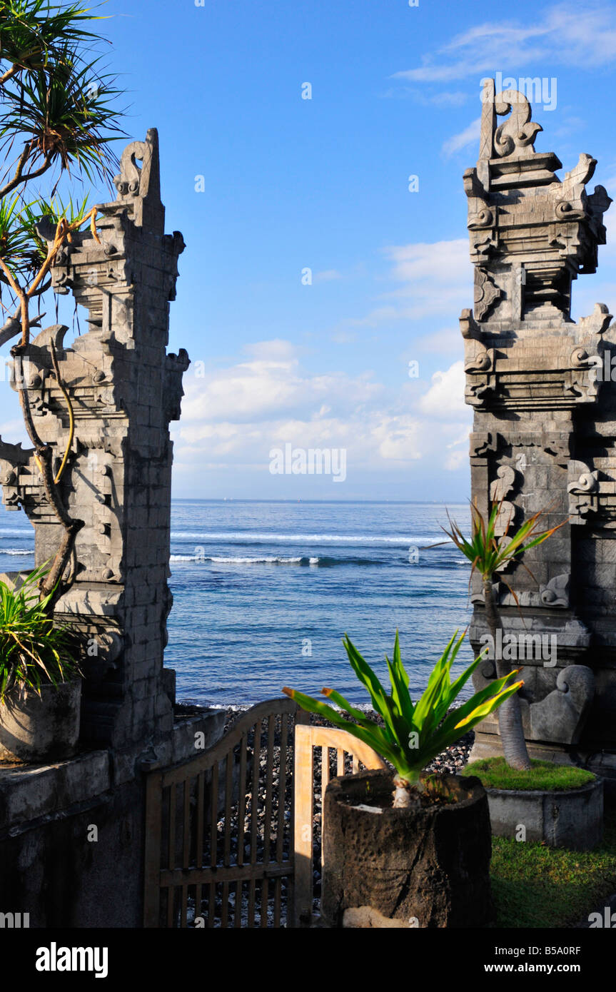 Typical gate in Bali,Indonesia Stock Photo - Alamy