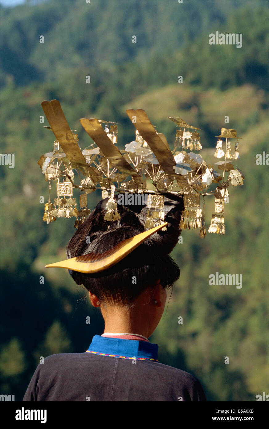 Women in traditional costume miao people hi-res stock photography and ...