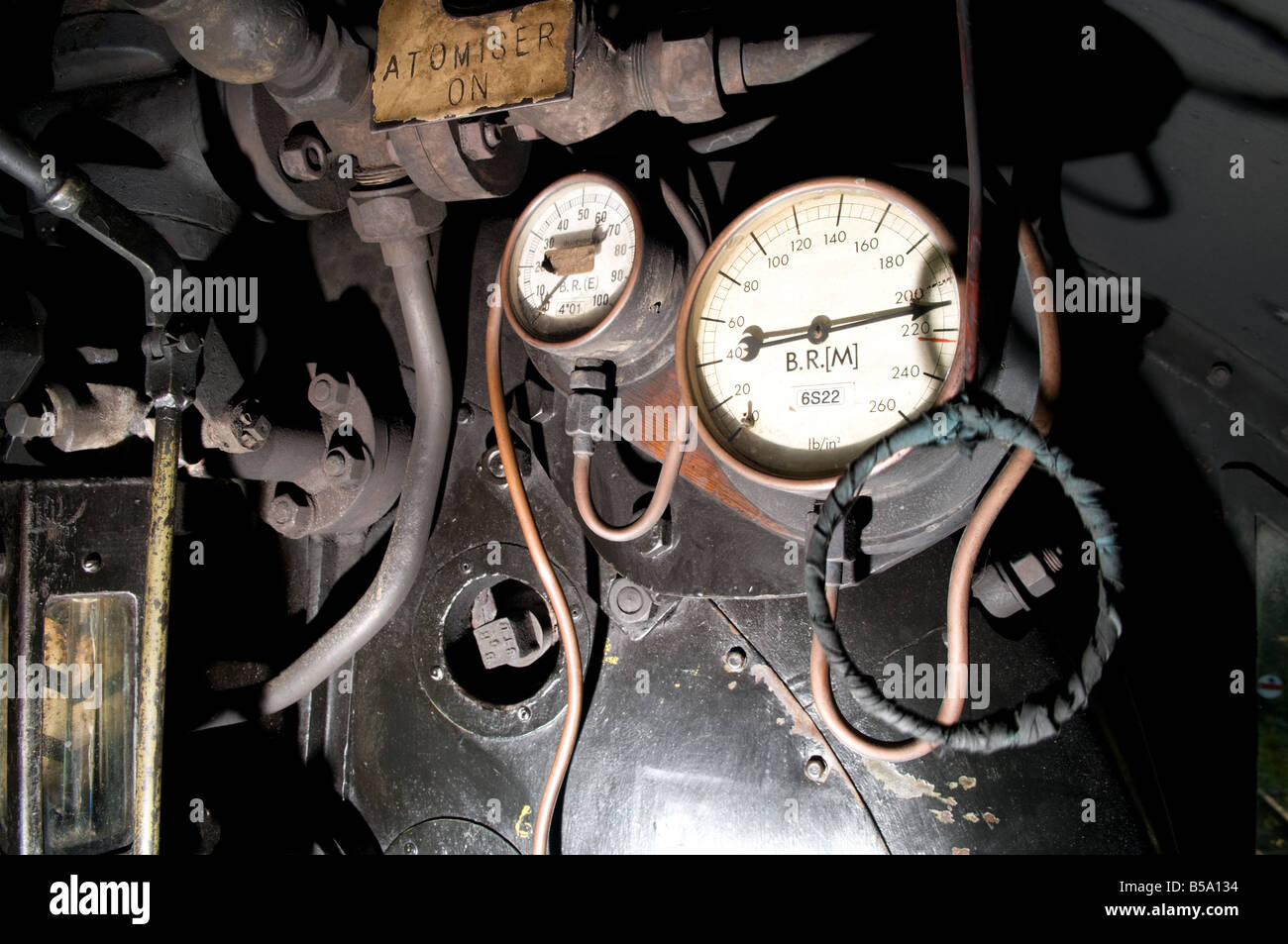 Steam train valves hi-res stock photography and images - Alamy
