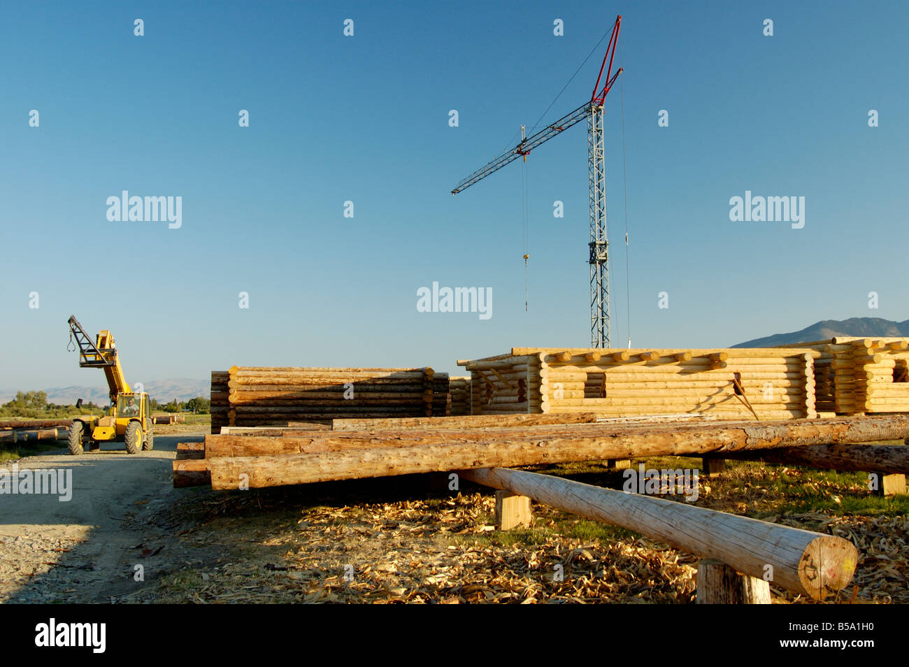 Log constructed building hi-res stock photography and images - Alamy