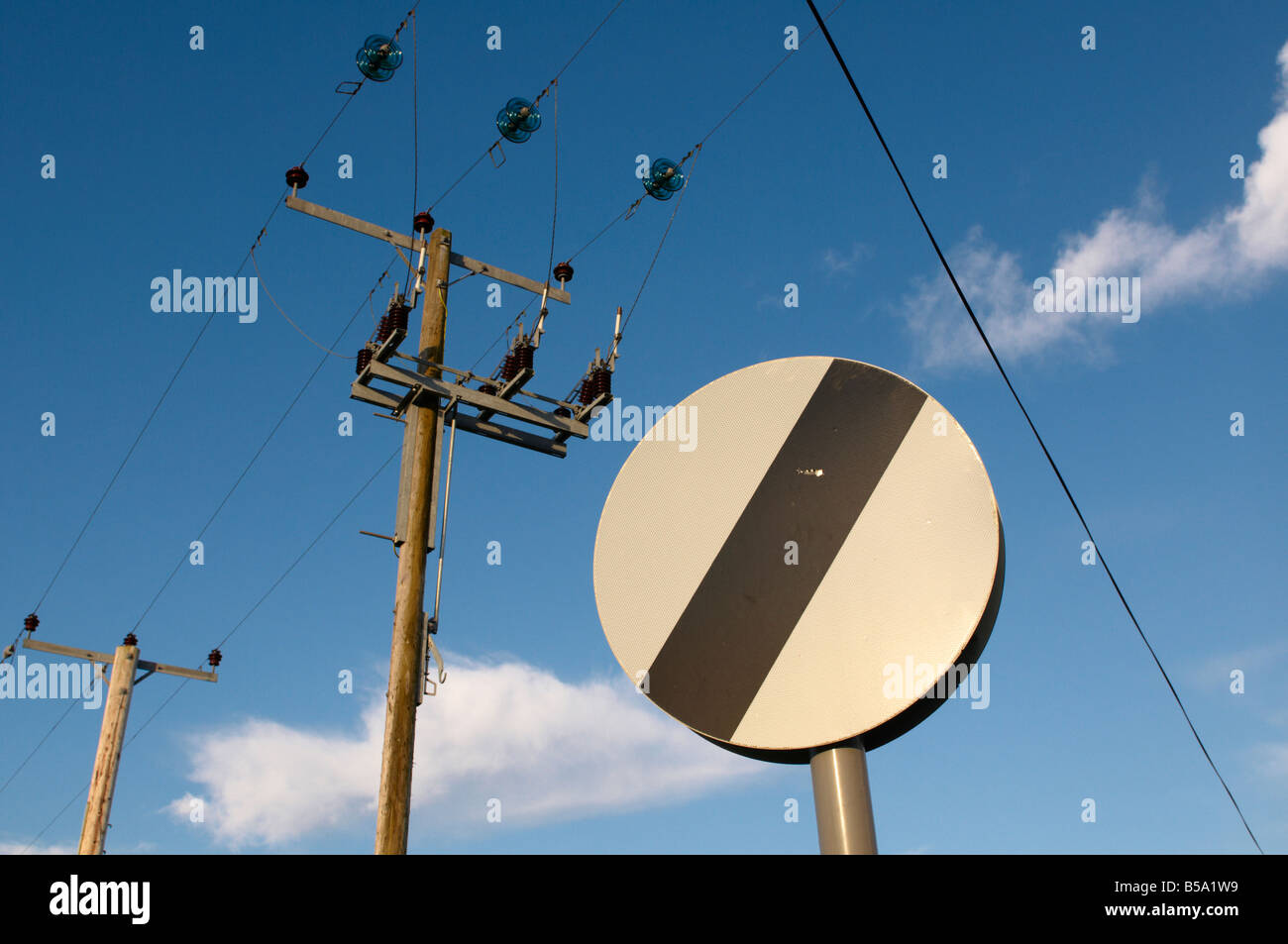 Uk national speed limit sign hi-res stock photography and images - Alamy