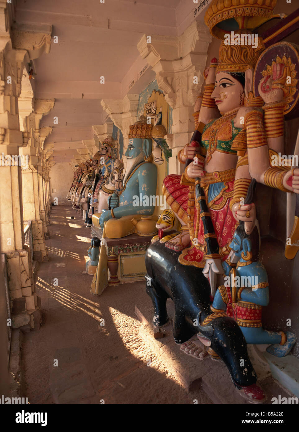 Hall of Heroes including gods and local rulers Mandor near Jodhpur ...