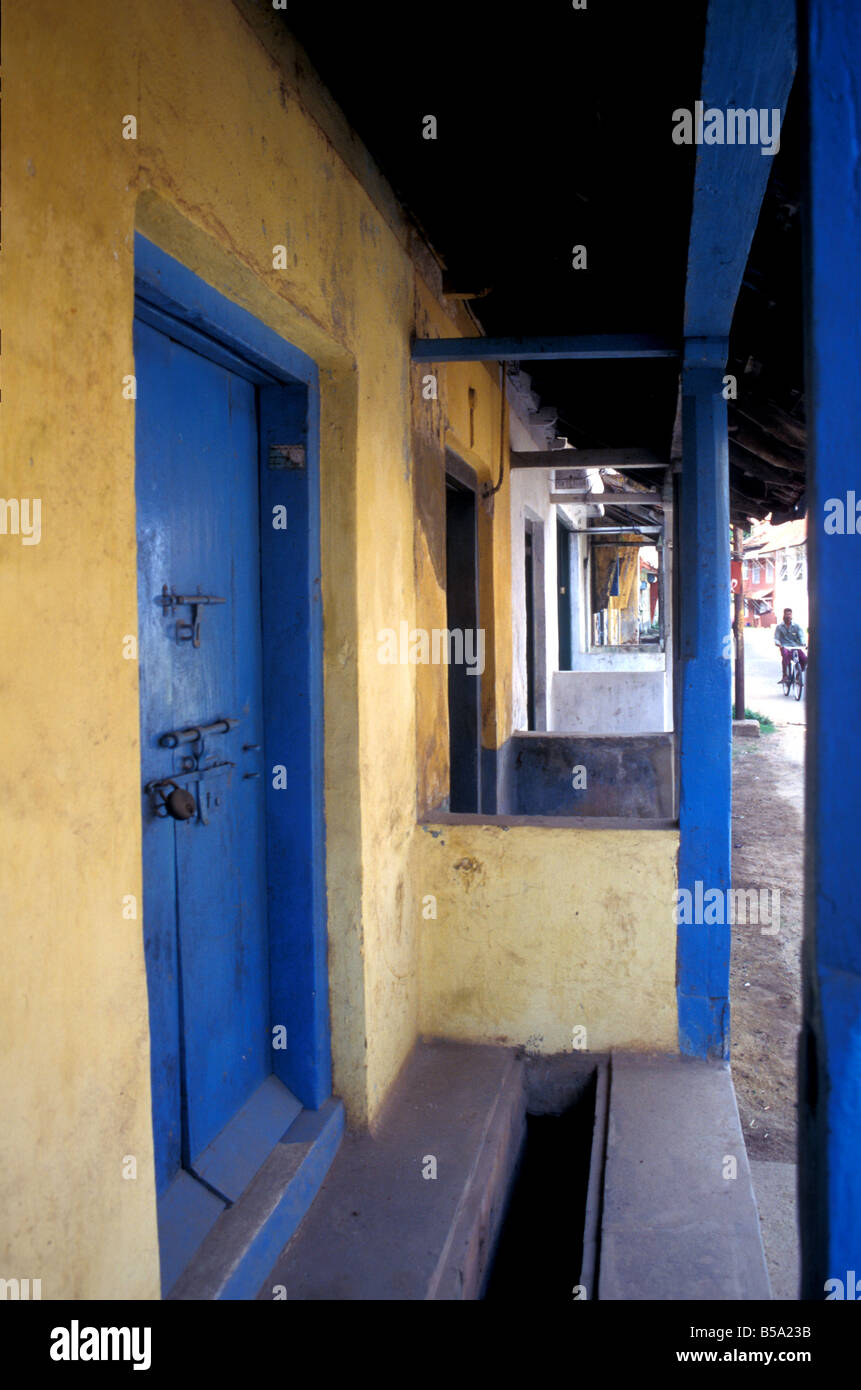 dutch colonial house fort cochin kerala india Stock Photo - Alamy