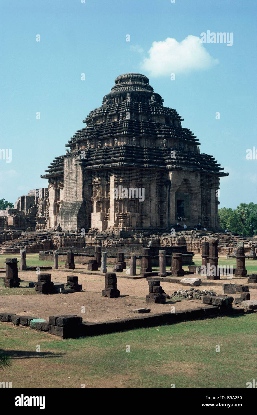 The Sun Temple Konarak UNESCO World Heritage Site Orissa state India ...