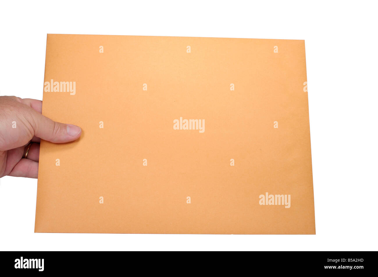 Open brown envelope hi-res stock photography and images - Alamy