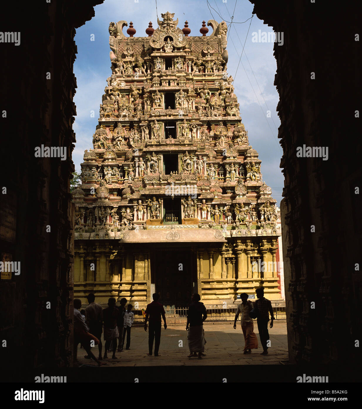 The Great Temple Madurai Tamil Nadu state India Asia Stock Photo - Alamy