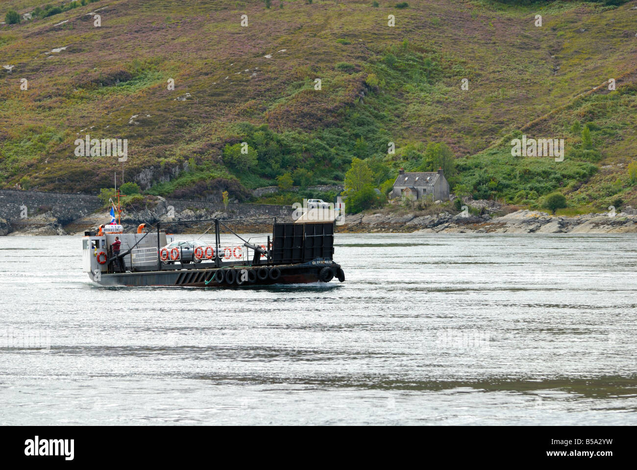 The Glenelg to Skye ferry, Western Highlands, Scotland Stock Photo - Alamy