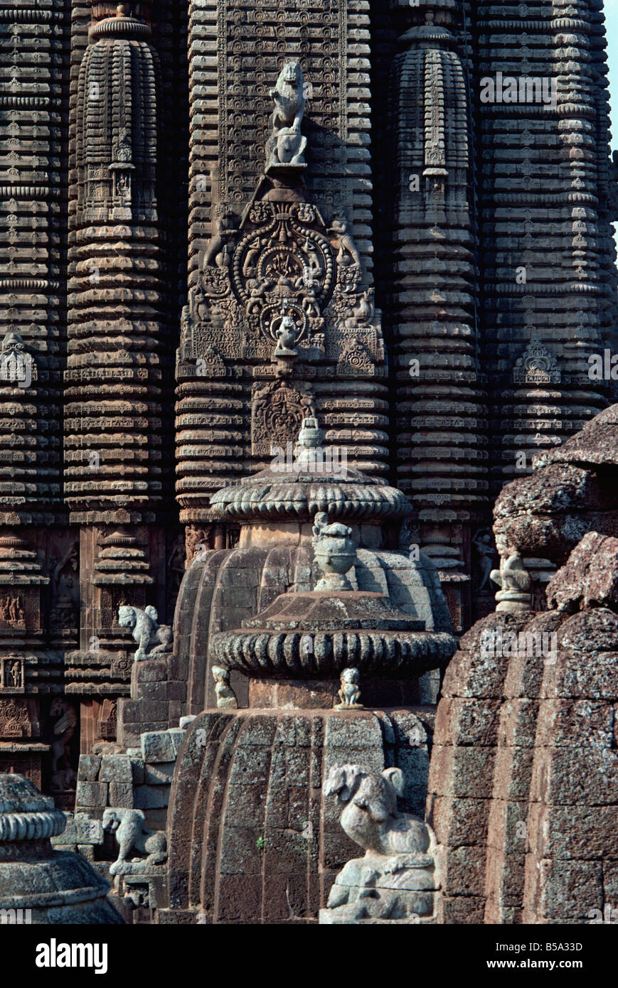 Lingaraja temple, Bhubaneswar, Orissa state, India Stock Photo - Alamy
