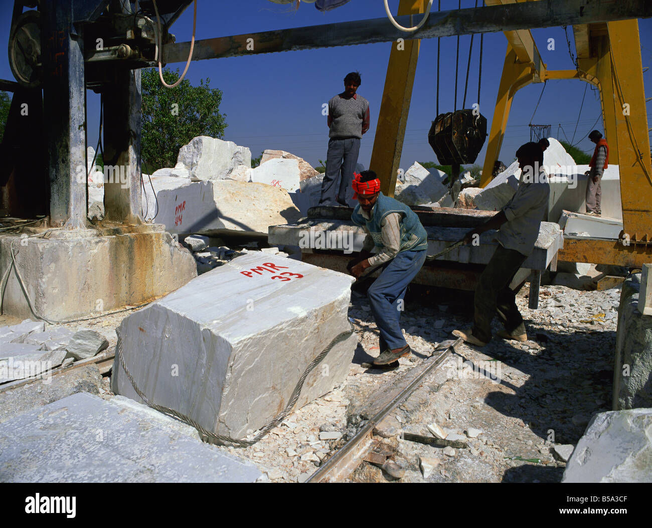Quarry marble blocks hi-res stock photography and images - Alamy