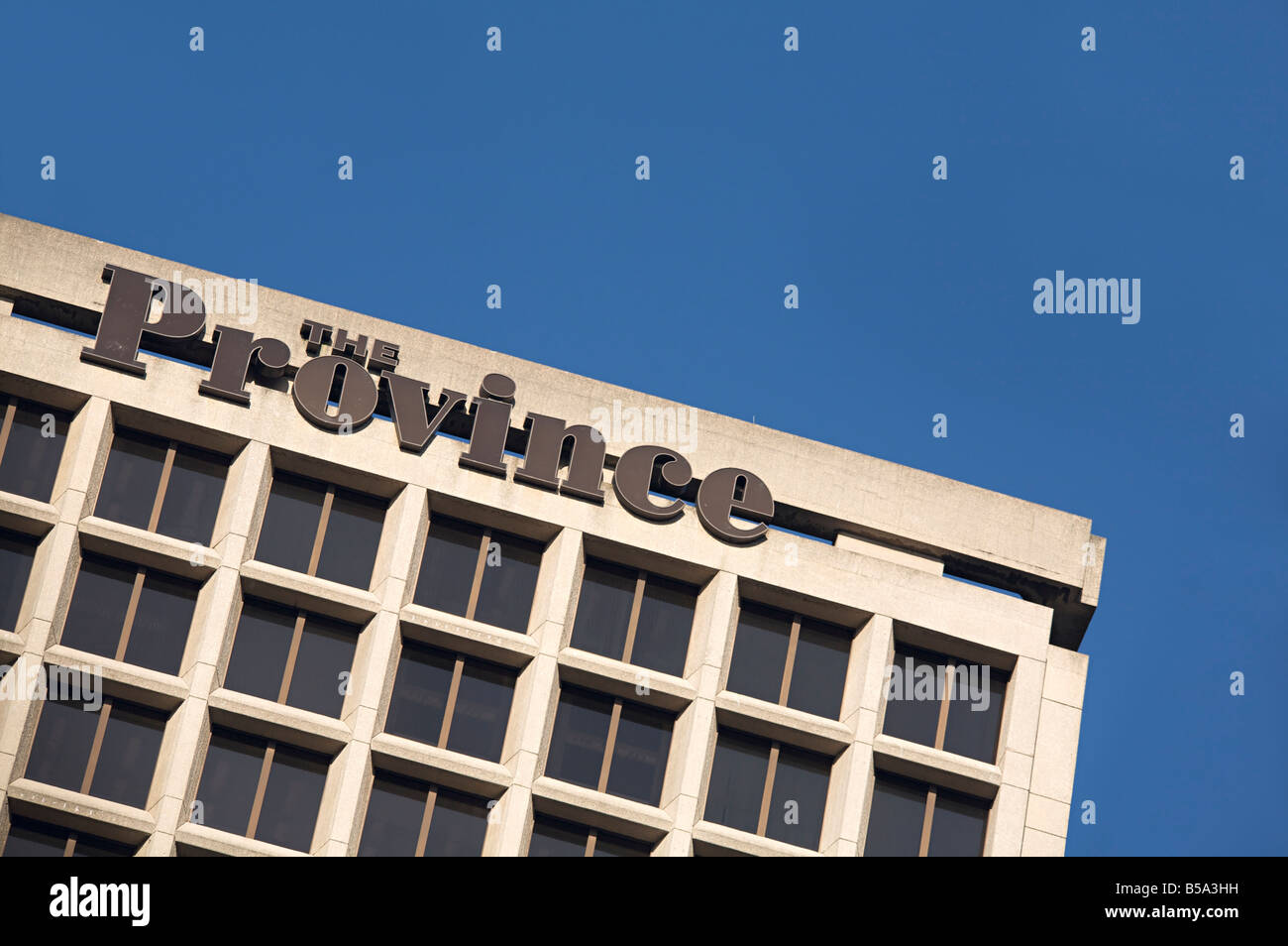 "The Province" publishing office, most popular daily newspaper in ...