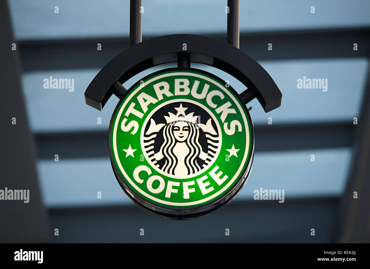 Starbucks Coffee sign in Vancouver, "British Columbia Stock Photo - Alamy