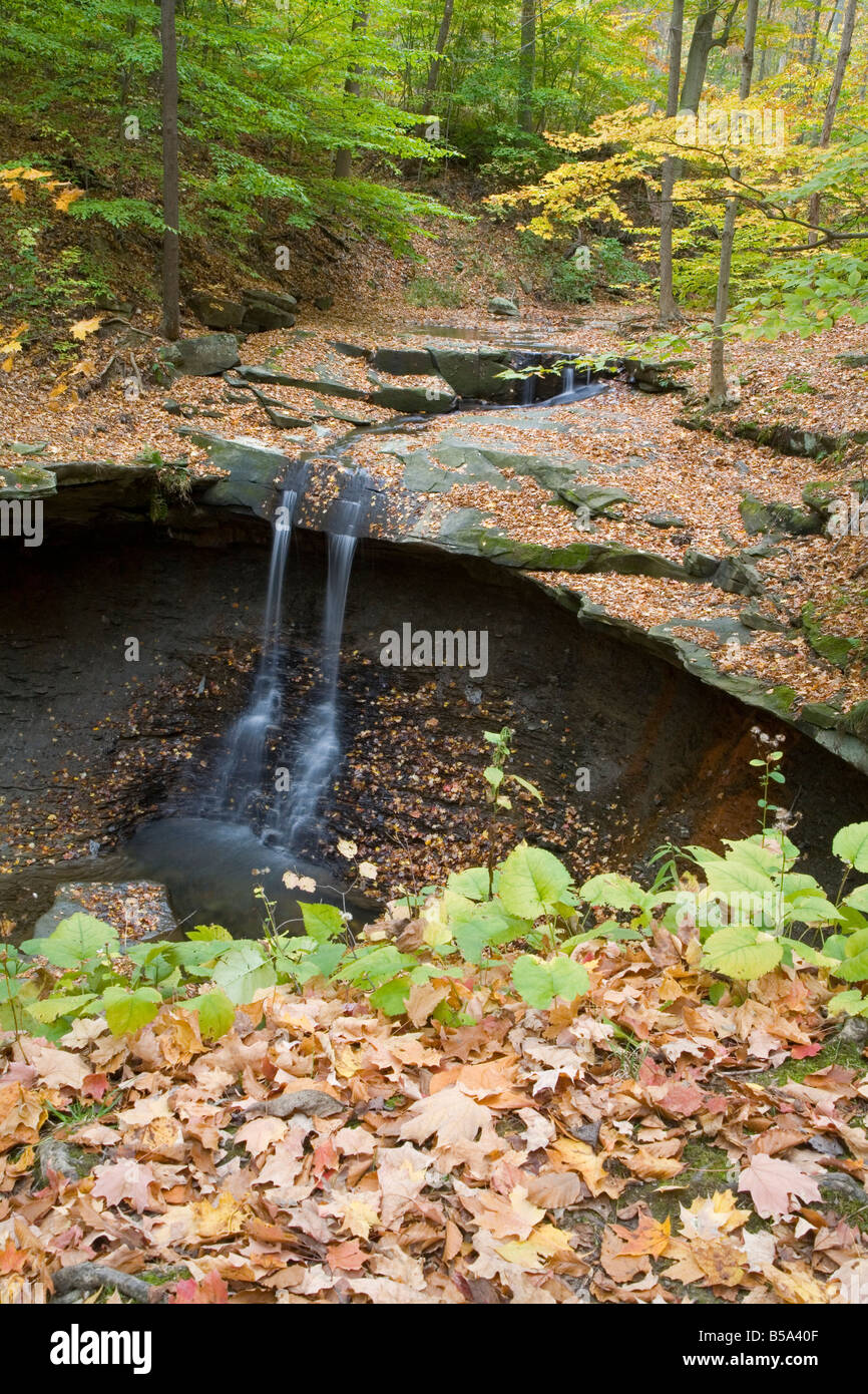 Boston Ohio Blue Hen Falls in Cuyahoga Valley National Park Stock Photo - Alamy