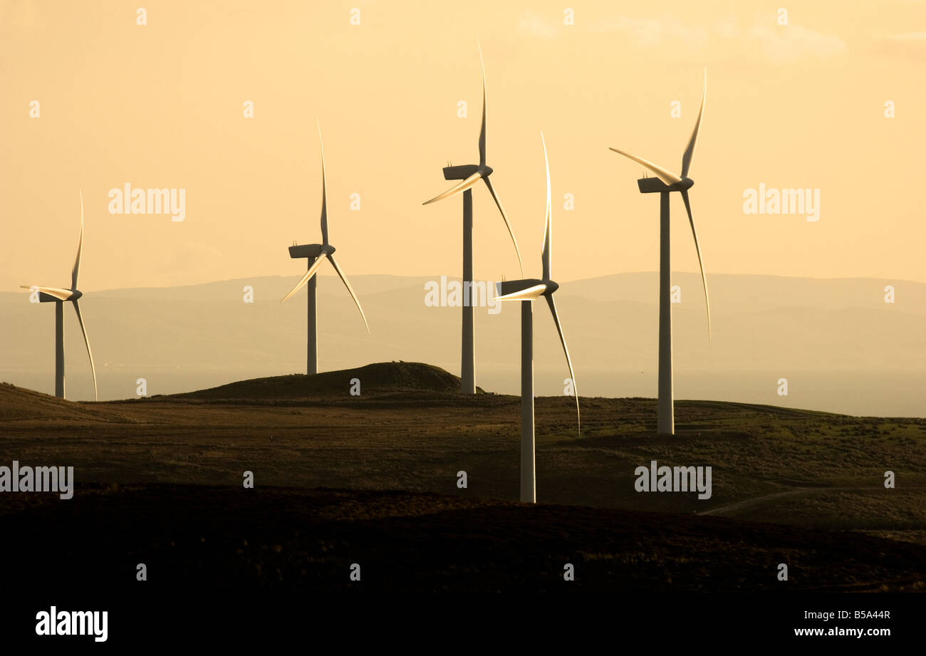 Airtricity’s Ardrossan Wind Farm at Busbie Muir, North Ayrshire Stock ...