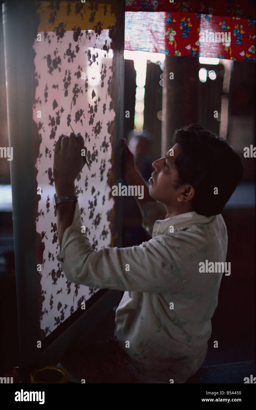 Silk screen printing hi-res stock photography and images - Alamy