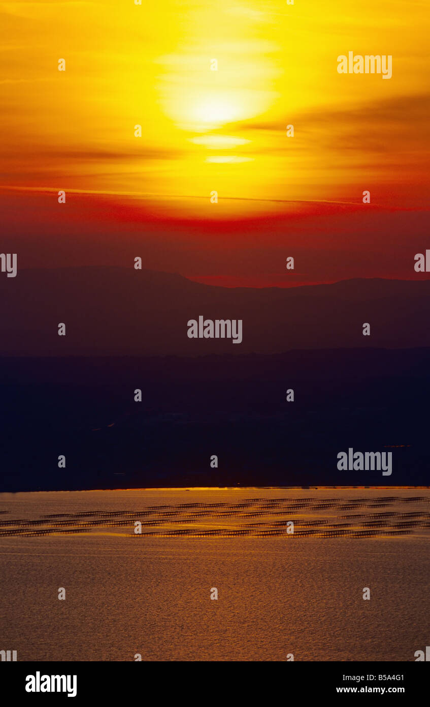 Serene sunset over bassin de hi-res stock photography and images - Alamy