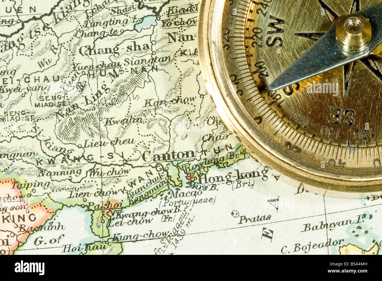 Vintage 1907 copyright expired map showing countries and trade routes ...