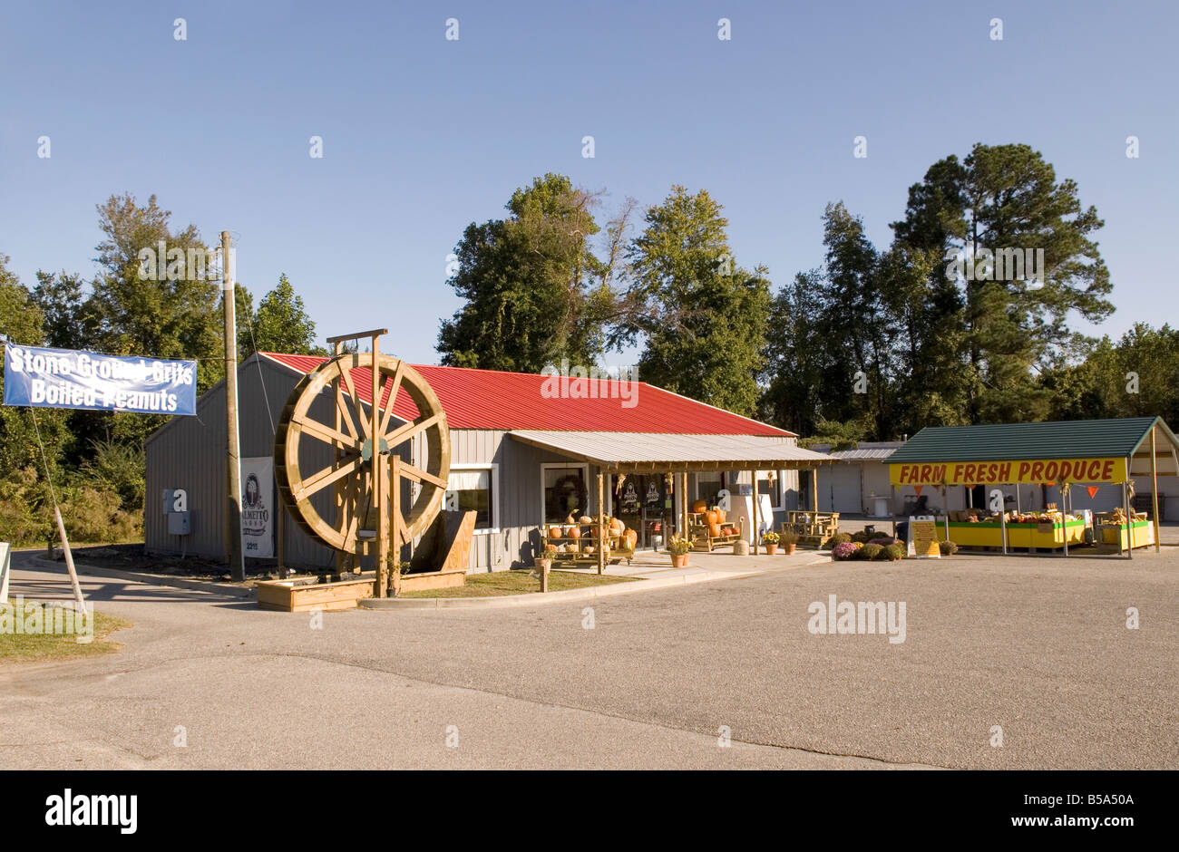 Grist Mill Aynor SC USA Stock Photo - Alamy