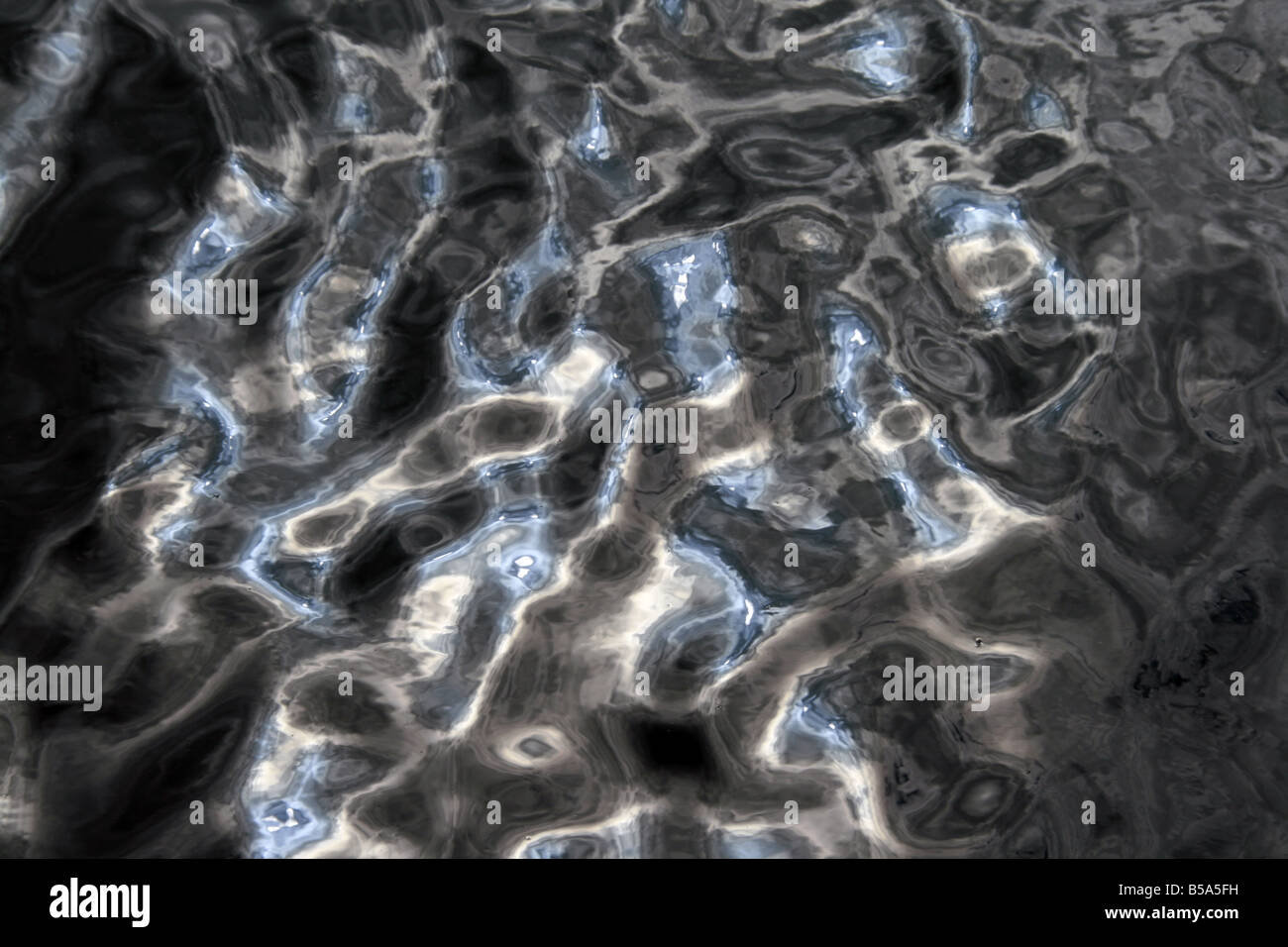 sun light reflection waves on lake water surface Stock Photo - Alamy