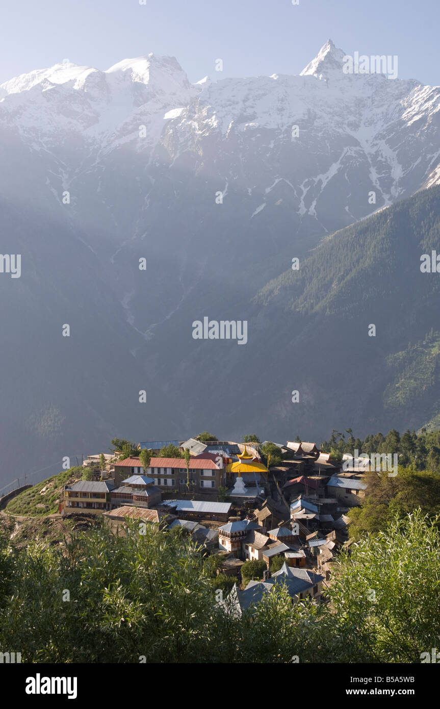 Kalpa village, 2960m, Recong Peo area, Kinnaur, Himachal Pradesh, India ...