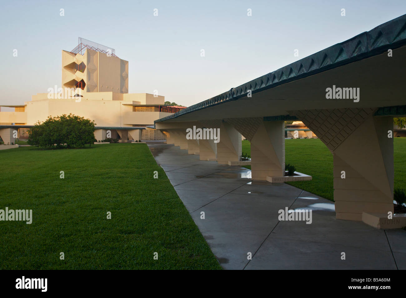 Designed by architect Frank Lloyd Wright the Annie Pfeiffer Chapel on ...