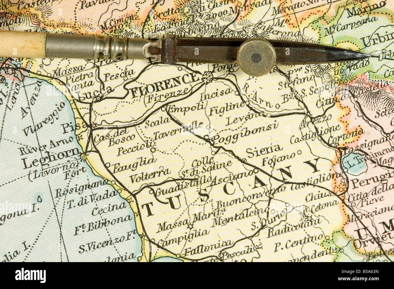 Vintage 1907 copyright expired map showing countries and trade routes ...