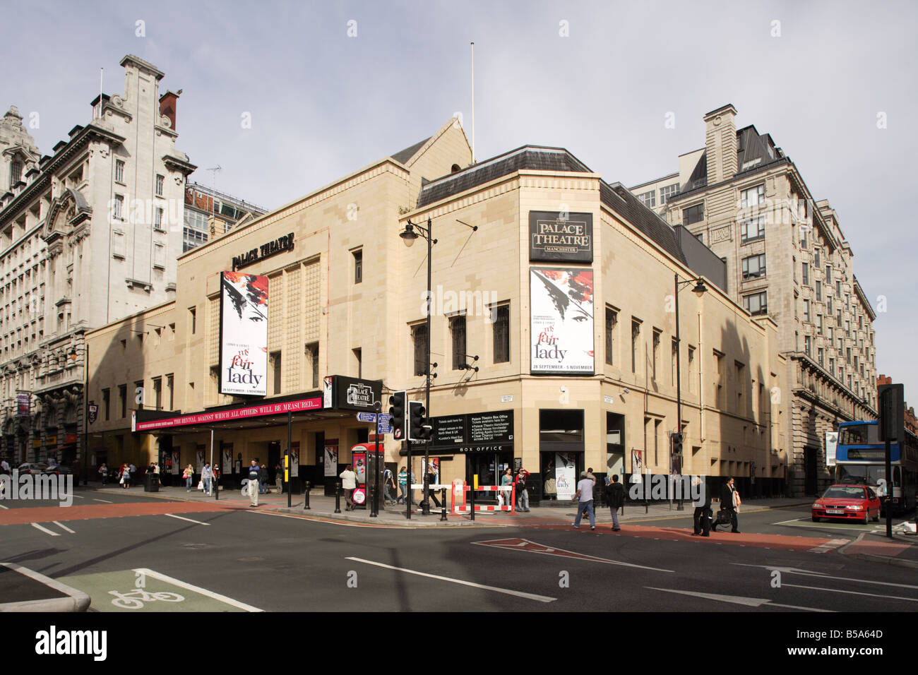 Palace theatre in Manchester UK Stock Photo - Alamy