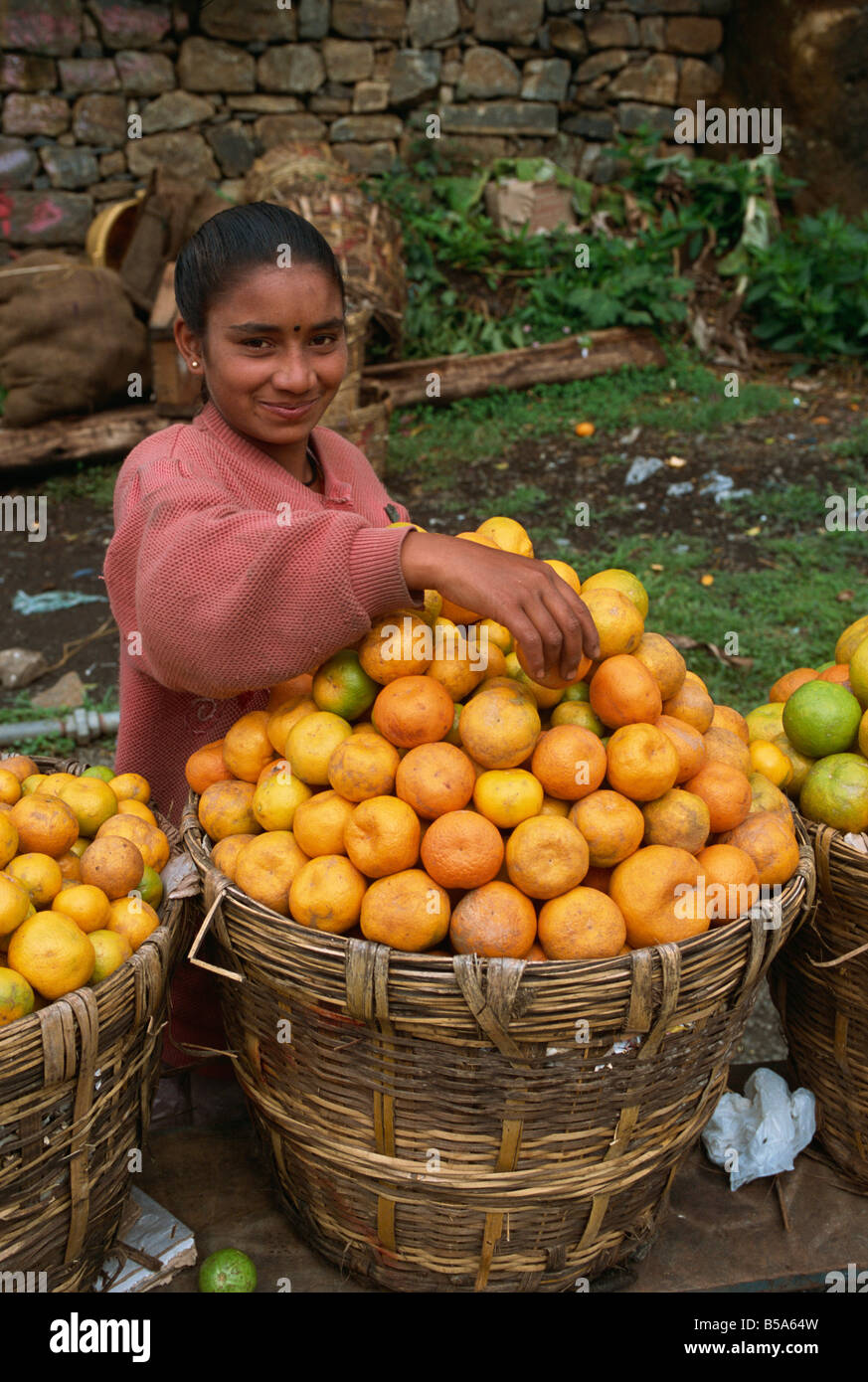 Roadside vendors near Kodaikanal Tamil Nadu India R H Productions Stock ...